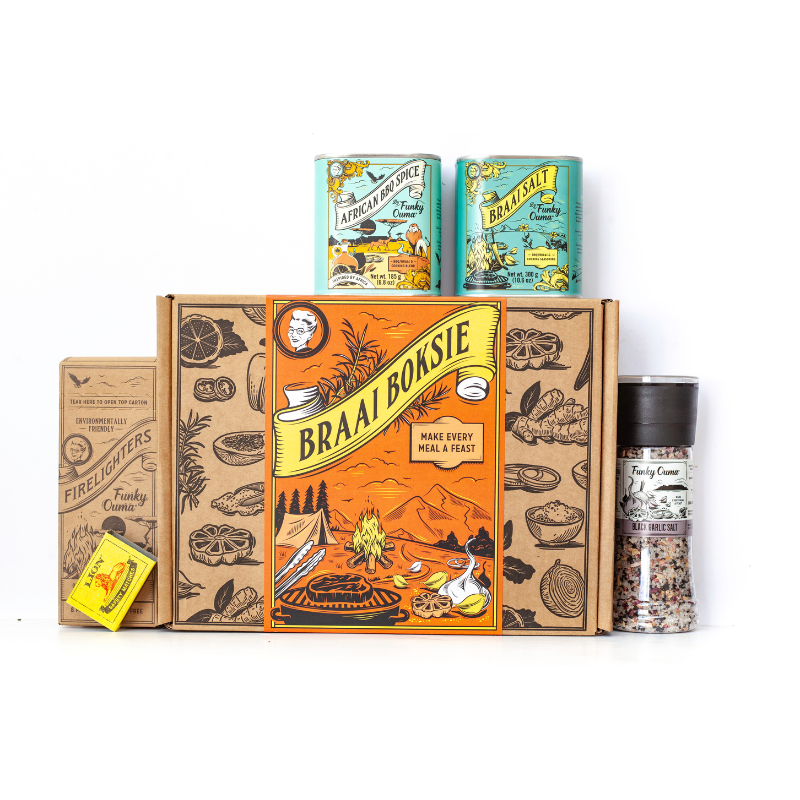 #BRAAIBOKSIE GIFT BOX - Funky Ouma