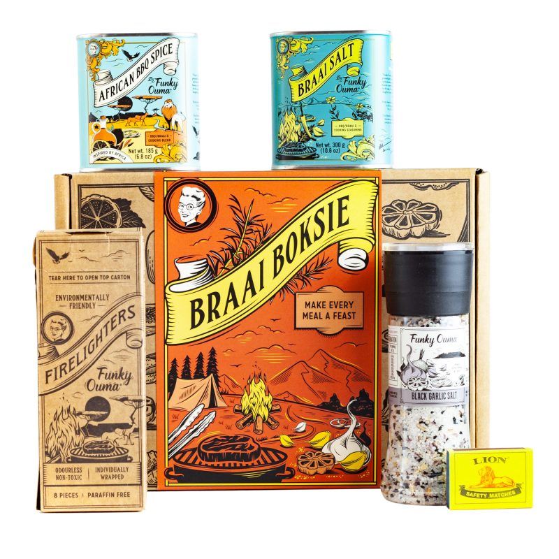 #BRAAIBOKSIE GIFT BOX - Funky Ouma