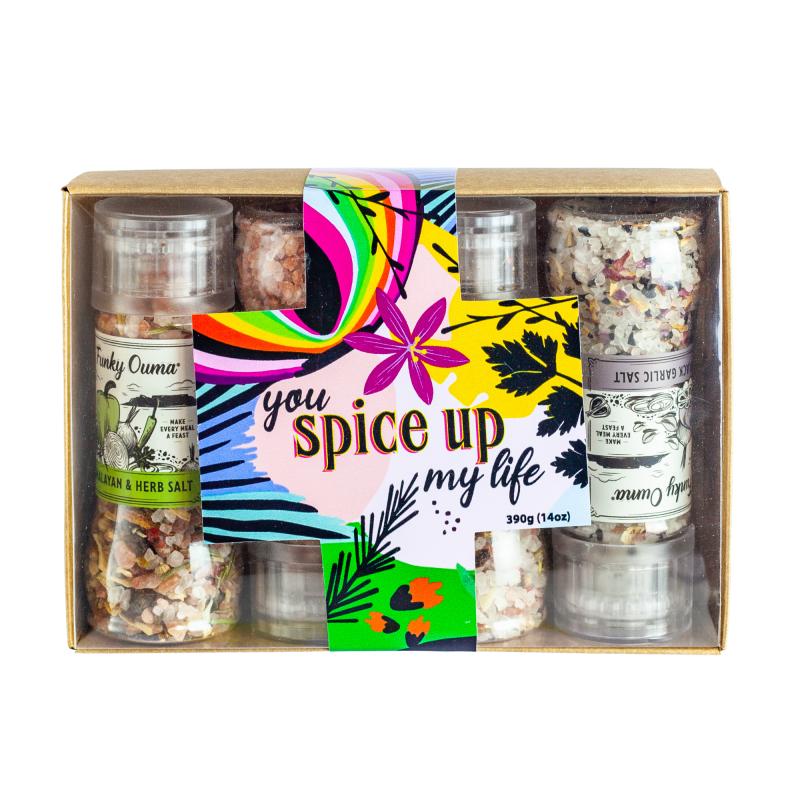 FOUR PACK MINI GIFT SET – YOU SPICE UP MY LIFE - Funky Ouma