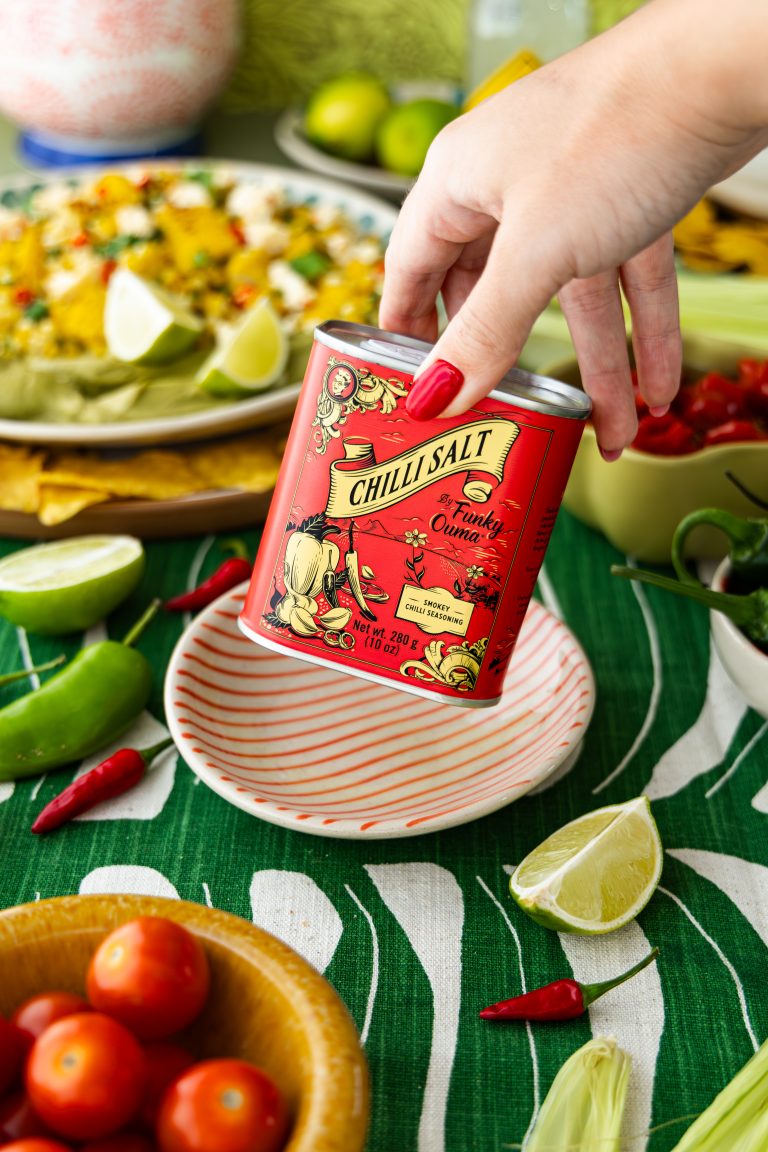 CHILLI SALT TIN - Funky Ouma
